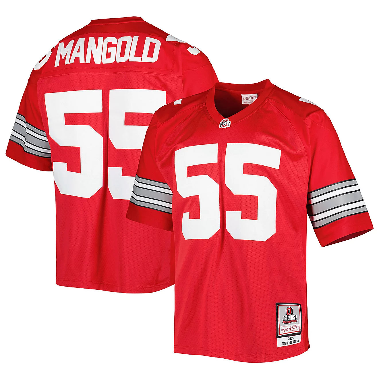 Ohio State Nick Mangold Mitchell & Ness jersey – TEAMS